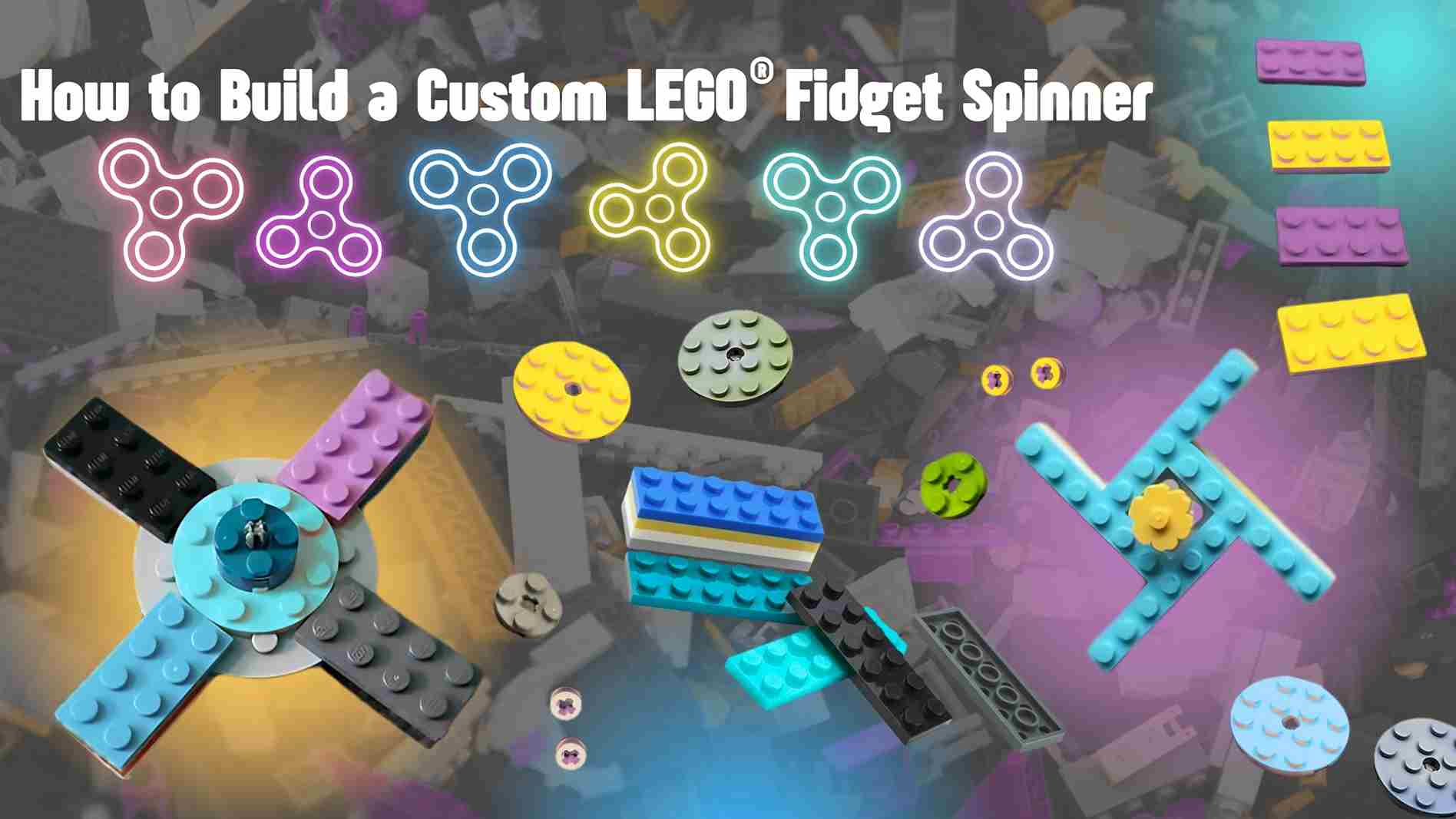 How to Build a Custom LEGO® Fidget Spinner | Game of Bricks EU